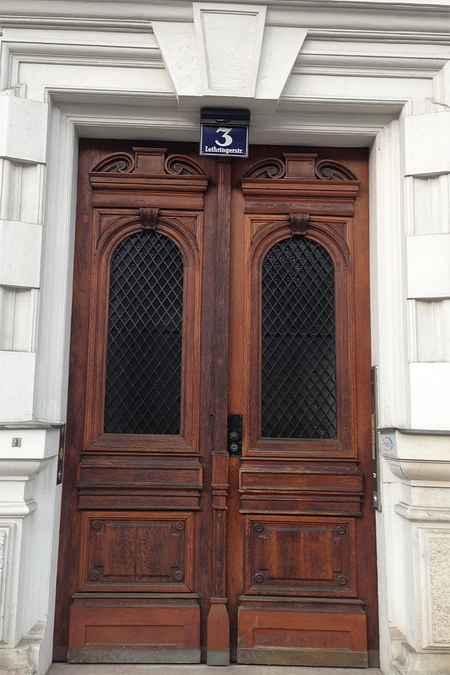 San Lorenzo Inspirational Door - Custom Wood Doors