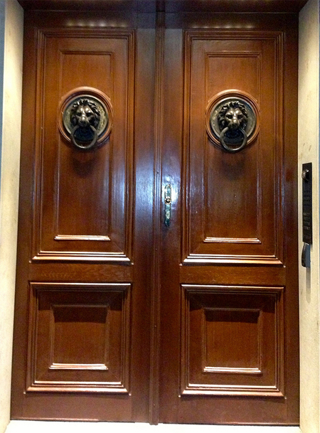 San Lorenzo Inspirational Door - Custom Wood Doors