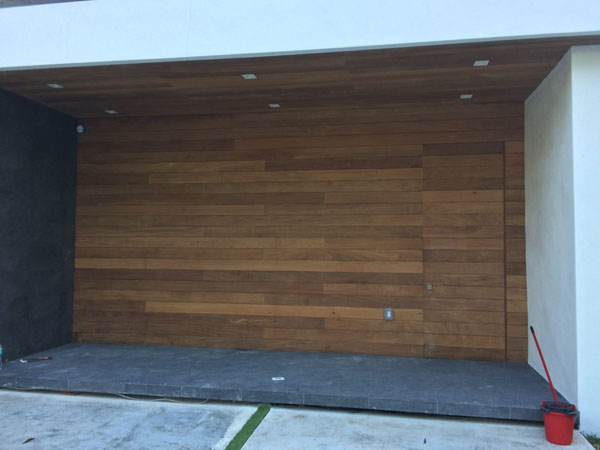 Stockholm with Cladding Modern Door - Custom Wood Doors